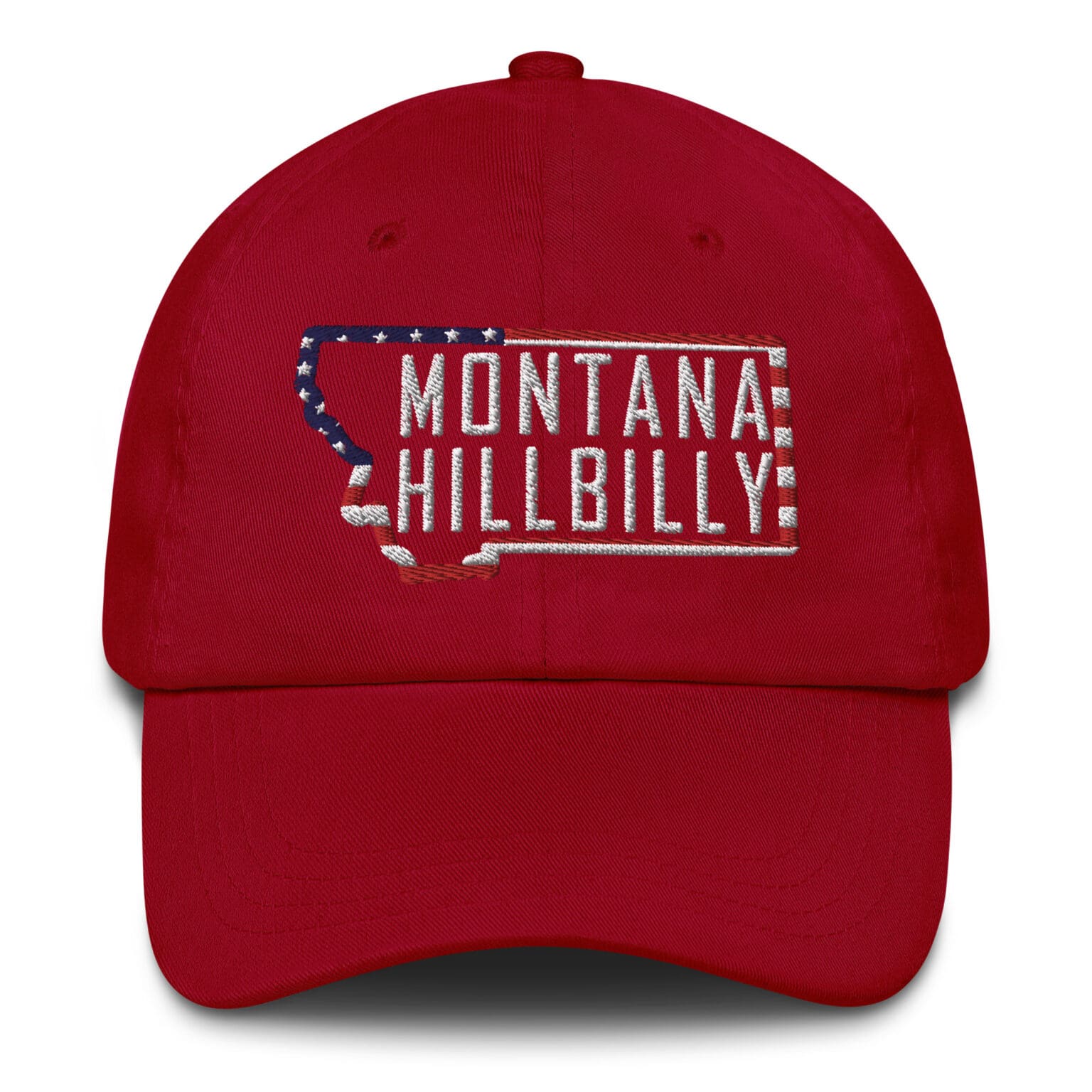 MONTANA HILLBILLY Funny American Redneck Humor Dad hat - My Patriots Closet