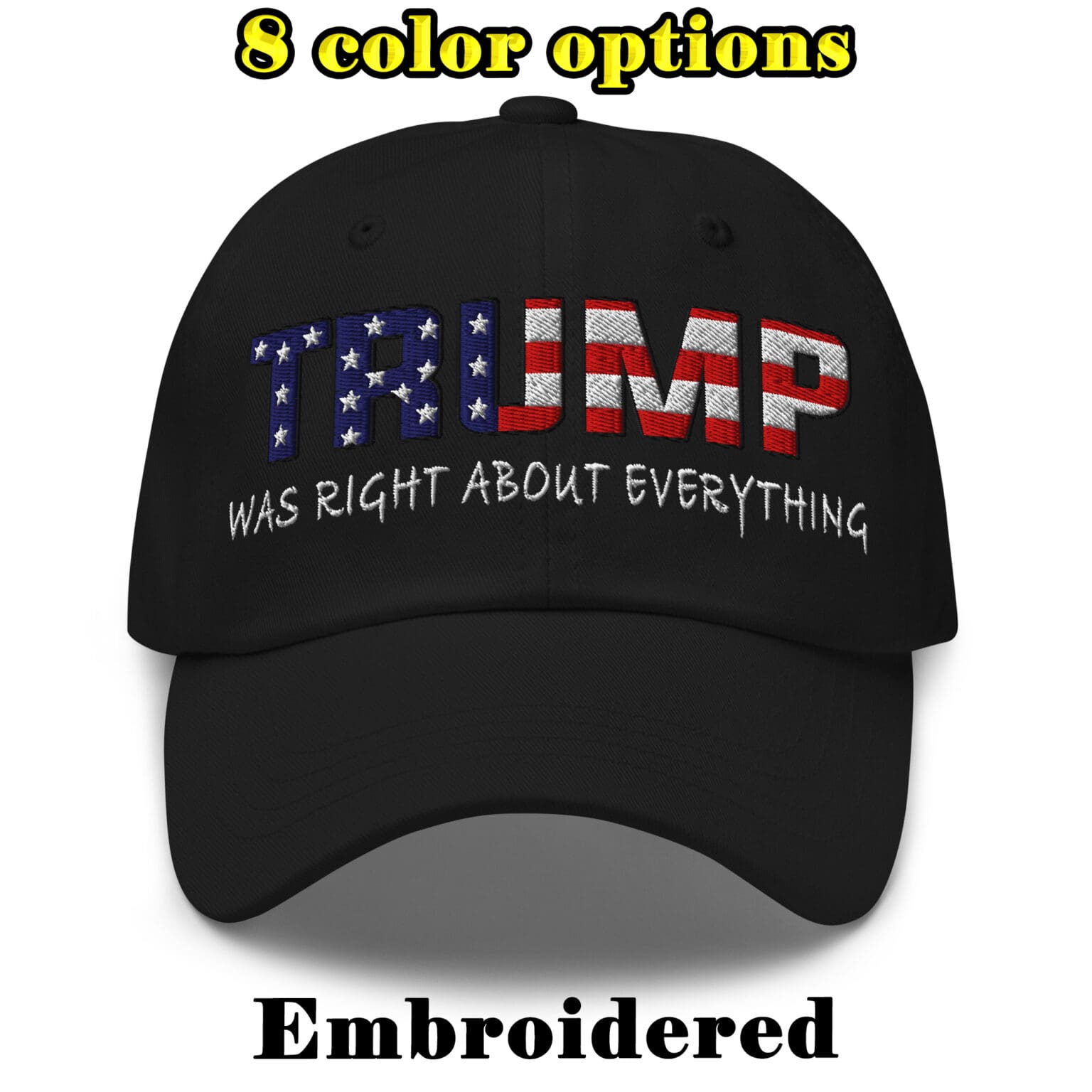 TRUMP Was Right About Everything. MAGA hat - My Patriots Closet